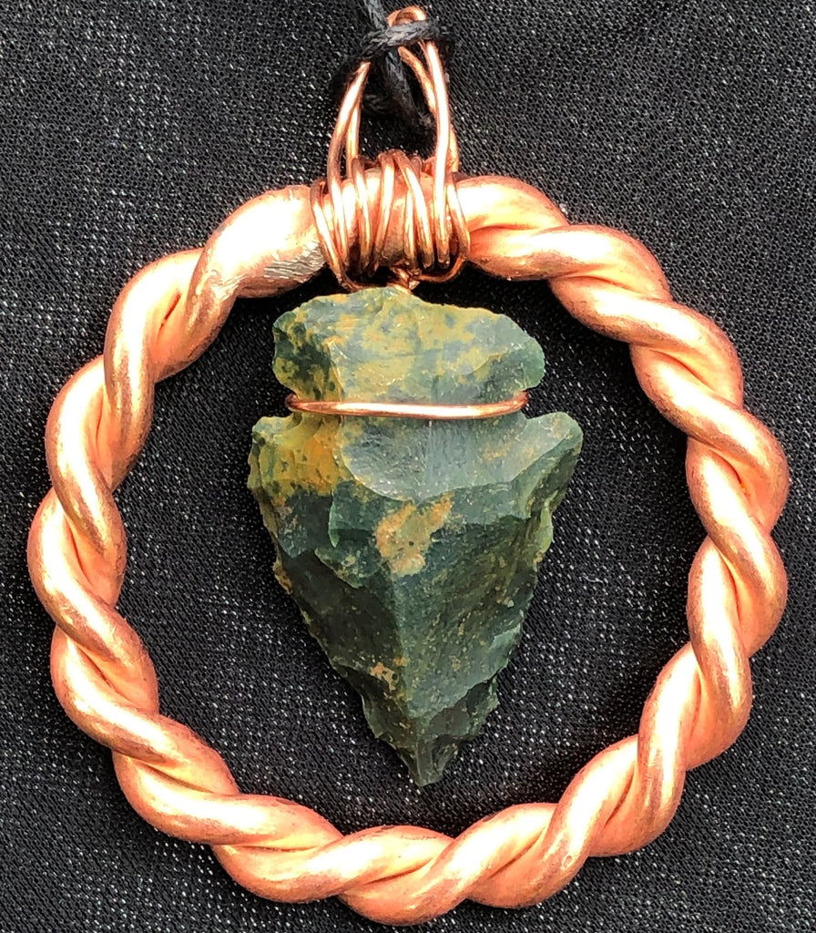 Arrowhead Power Pendant- 1/4 Cubit 8 Gauge – Biofield Expert