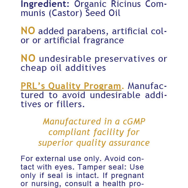 Castor Oil (Organic) – Biofield Expert