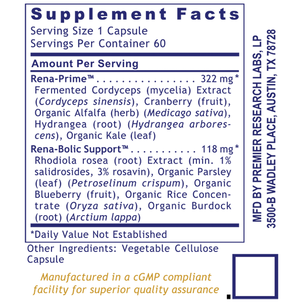 RenaVen™ (60 Caps) by Premier Research Labs – Biofield Expert